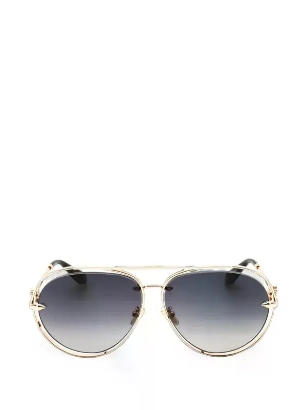 Roberto Cavalli Pilot-frame Sunglasses - Gold