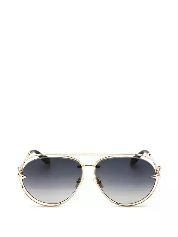 Roberto Cavalli Aviator Sunglasses - Gold