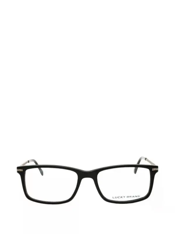 Lucky Brand Rectangle Frame Eyeglasses - Black