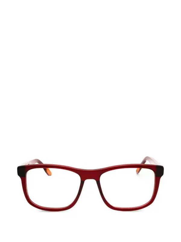 Nike Rectangle Frame Eyeglasses - Red