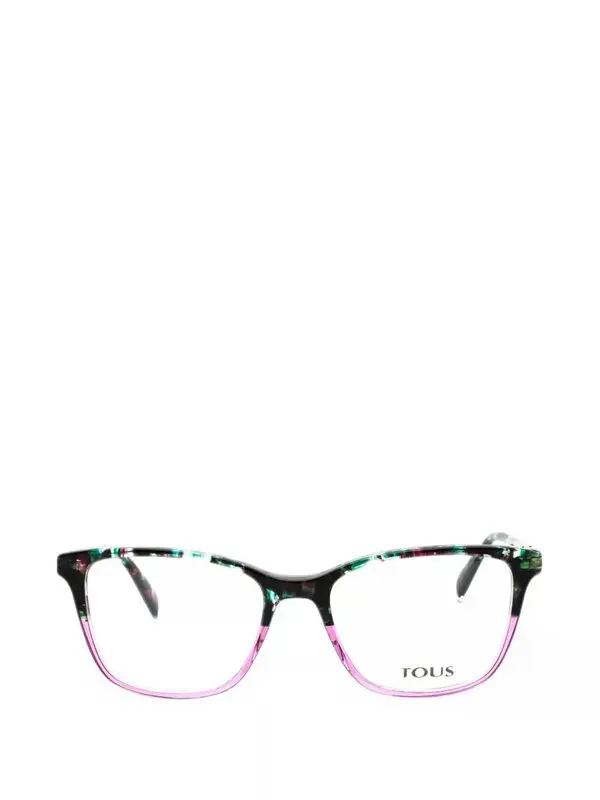 TOUS Rectangle Frame Eyeglasses - Brown