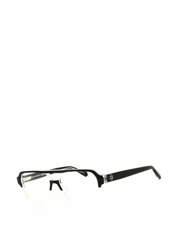 Guess Rectangle Frame Eyeglasses - Black