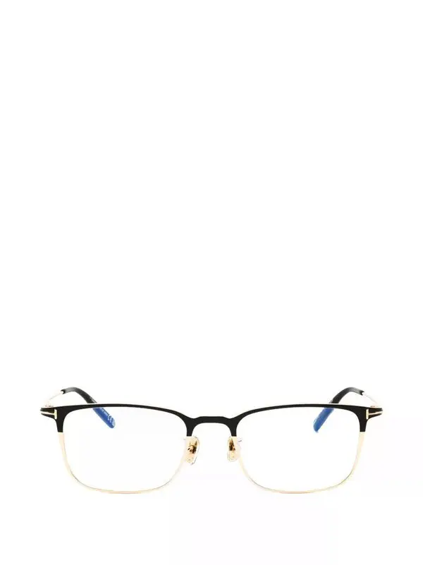 TOM FORD Rectangle Frame Eyeglasses - Black