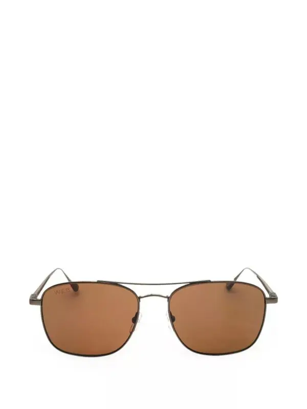 WEB Square-frame Sunglasses - Grey