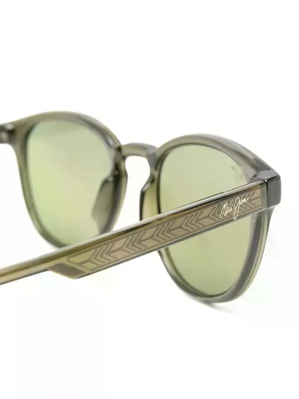 Maui Jim Hiehie Round-frame Sunglasses