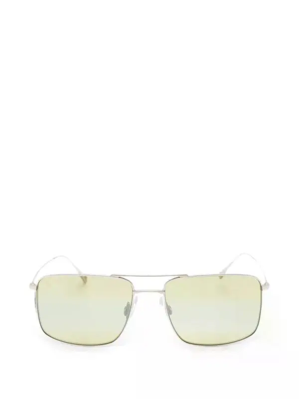 Maui Jim Aeko Rectangle-frame Sunglasses - Silver
