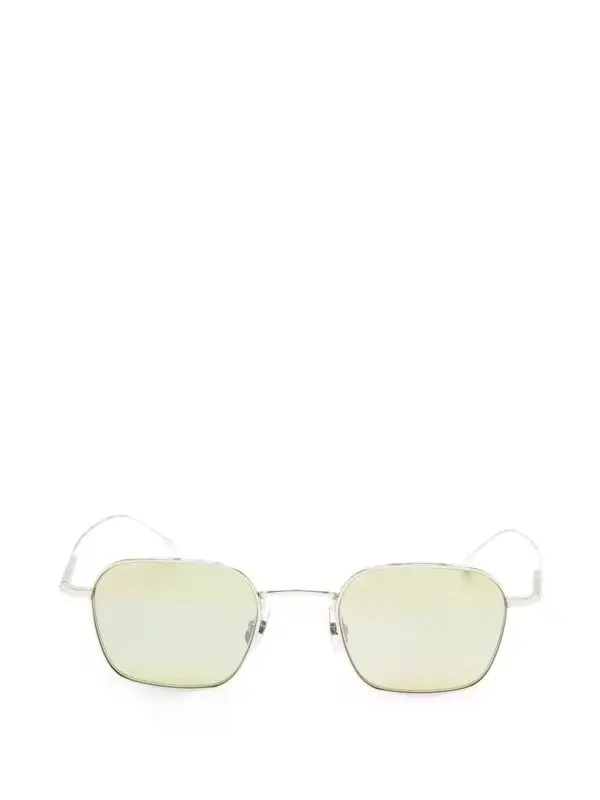 Maui Jim Mekala Geometric-frame Sunglasses - Silver