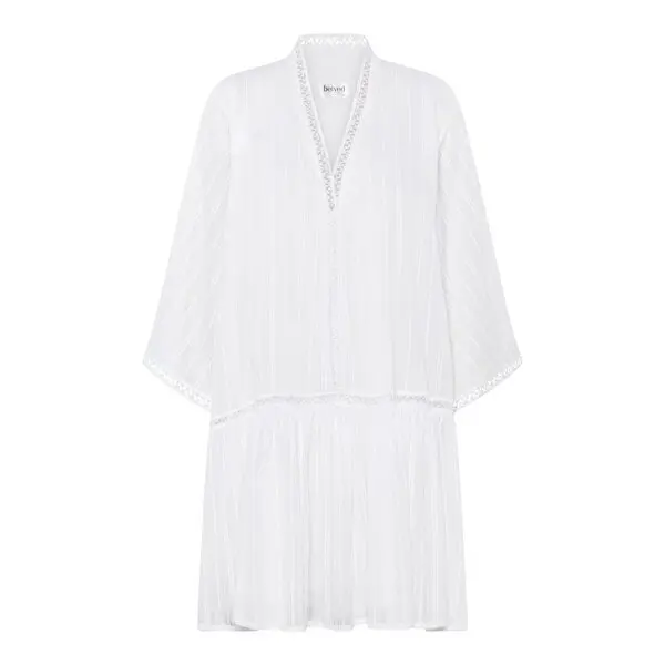 BELYED HANDCRAFT Citrine Cotton Summer Dress