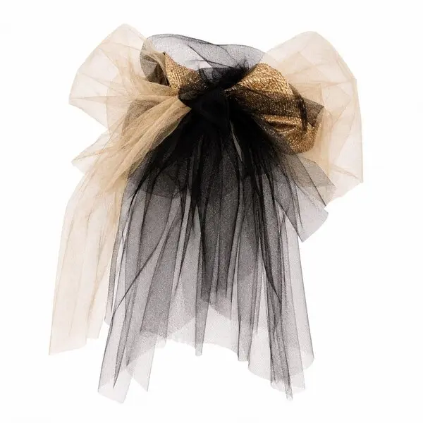 Miro Misljen Couture Bow Veil Headpiece
