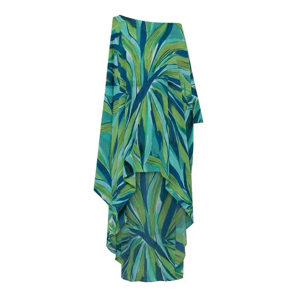 BELYED HANDCRAFT Artemis Verde – Chiffon Dress & Beach Cover-up Belyed - Green