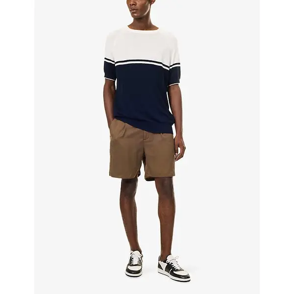 RAITH Riera Colour-block Knitted Top