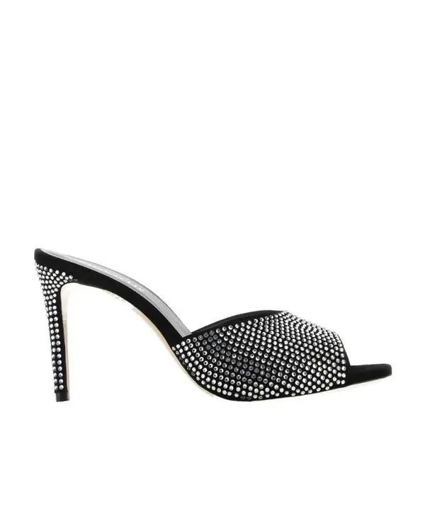 Paris Texas Embellished Open Toe High Heel Sandals