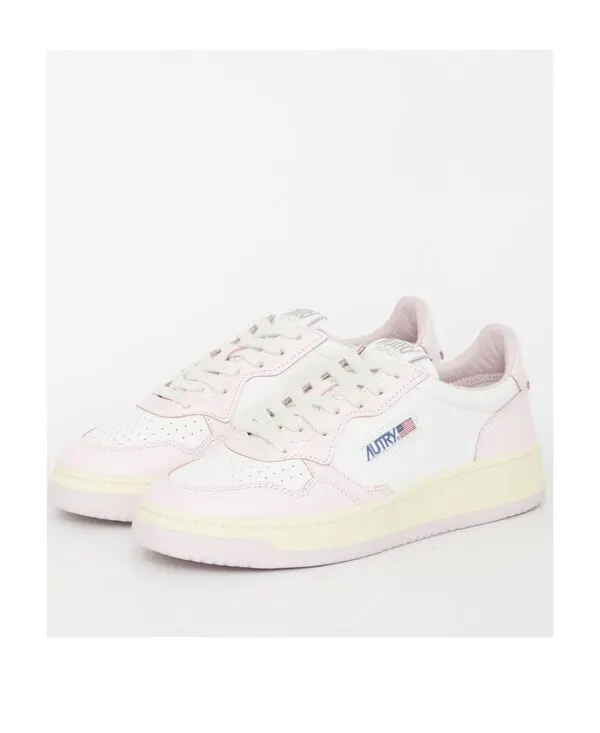 AUTRY Medalist Bicolor Low-top Sneakers - Pink
