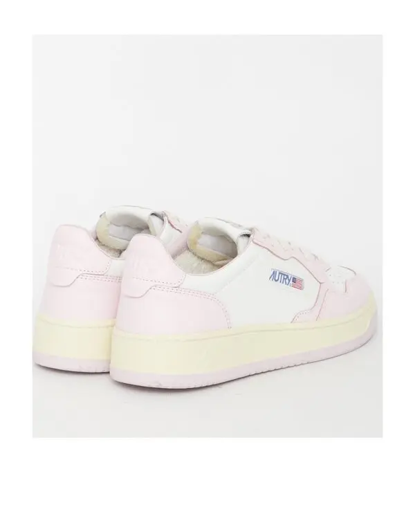 AUTRY Medalist Bicolor Low-top Sneakers - Pink