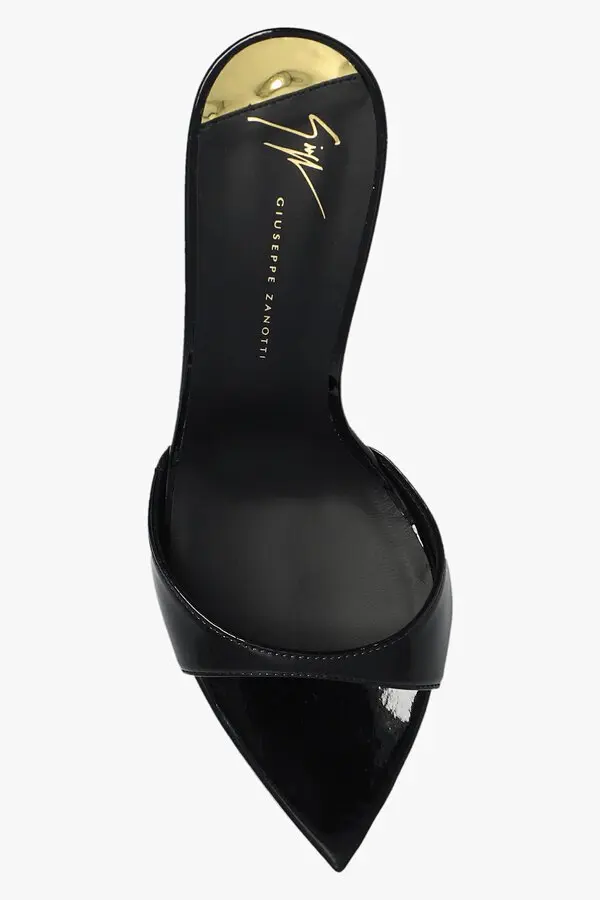 GIUSEPPE ZANOTTI Intriigo Patent 90mm Sandals