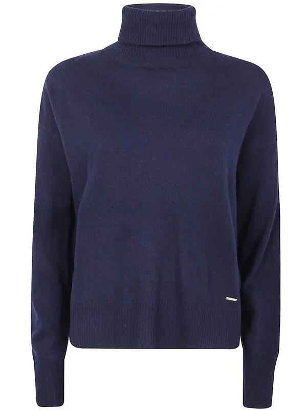 Woolrich Long Sleeve High Neck Jumper