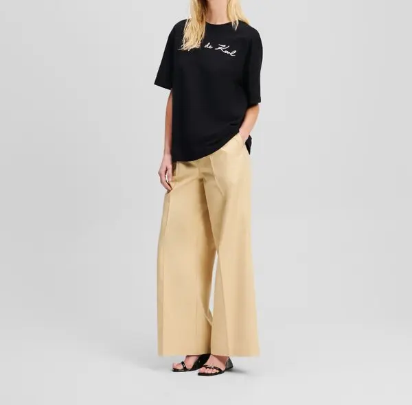 Karl Lagerfeld X Jorge Parra Oversized T-shirt With Embroidered Artwork