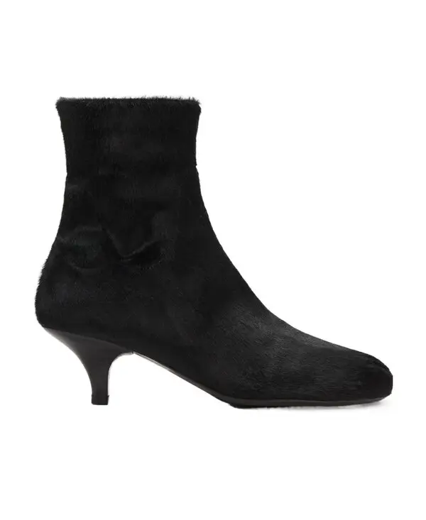 Marsèll 50mm Kitten-heel Leather Boots - Black