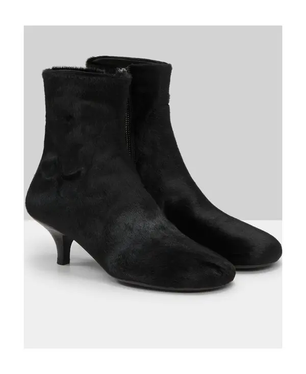 Marsèll 50mm Kitten-heel Leather Boots