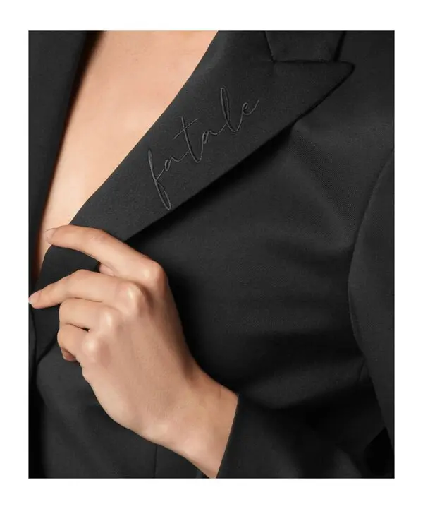 Philipp Plein Embroidered Single-breasted Blazer
