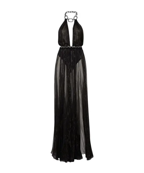 Philipp Plein Chain-detail Maxi Dress