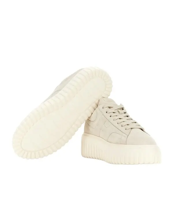 Hogan H-stripe Panelled Sneakers