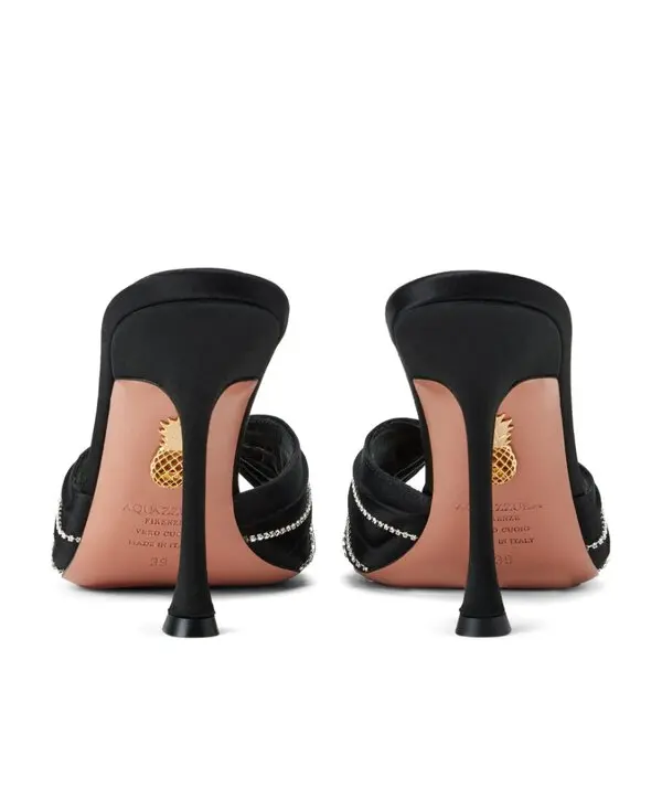 AQUAZZURA Atelier 95mm Suede Mules