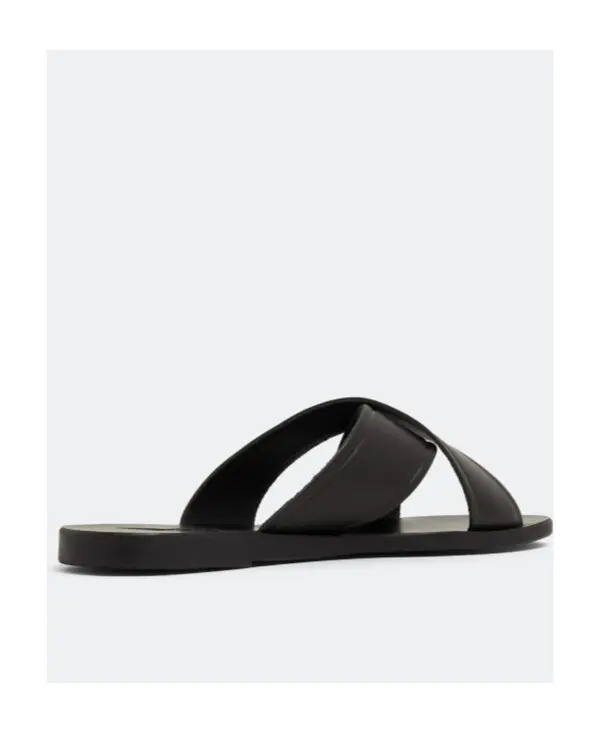 ANCIENT GREEK SANDALS Thais Flat Leather Sandals