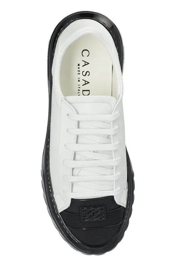 Casadei Off Road Lace Up Sneakers