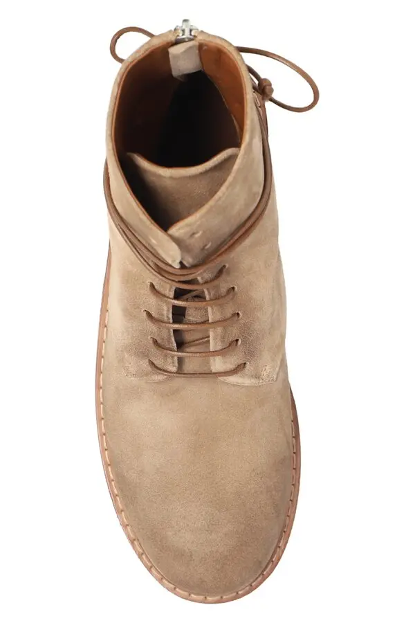Marsèll Round-toe Lace-up Ankle Boots