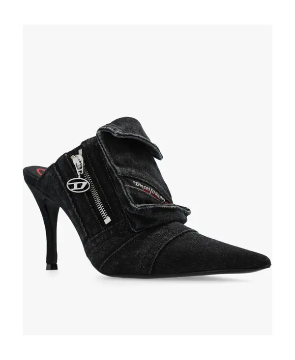 DIESEL® D Venus Pocket Heeled Mules
