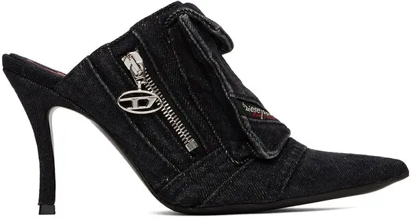 DIESEL® D Venus Pocket Heeled Mules