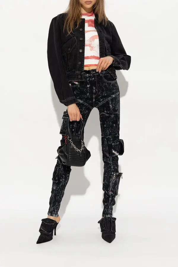 DIESEL® D Venus Pocket Heeled Mules