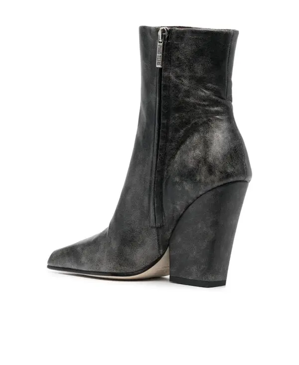 Paris Texas 90mm Pointed-toe Leather Ankle Boots