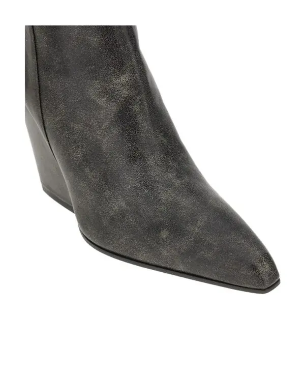 Paris Texas 90mm Pointed-toe Leather Ankle Boots