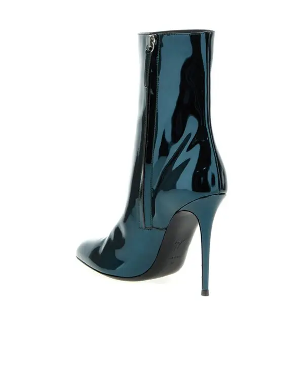 GIUSEPPE ZANOTTI Brytta Mirrored Ankle Boots