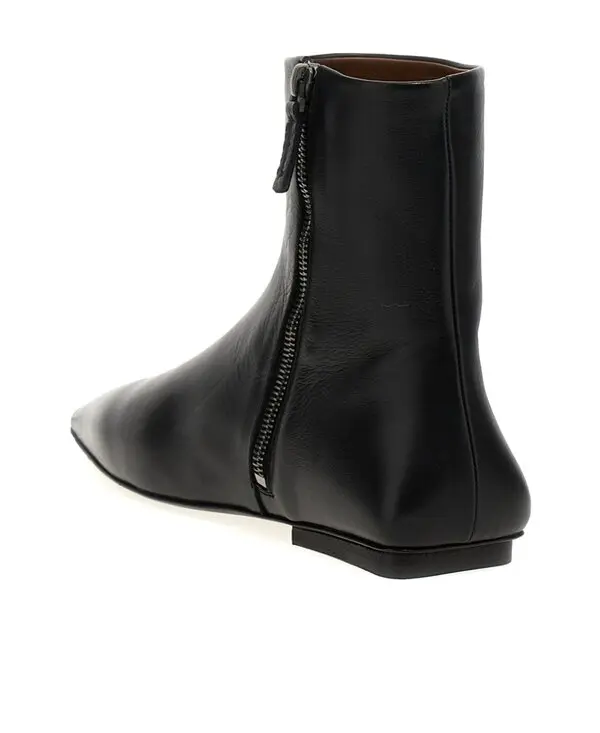 Marsèll Flat Leather Boots