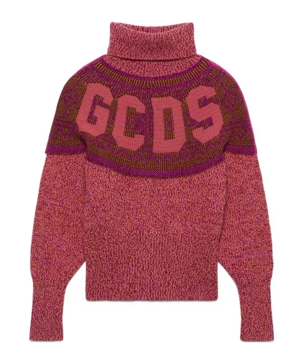 Gcds Turtleneck Knit Jumpers