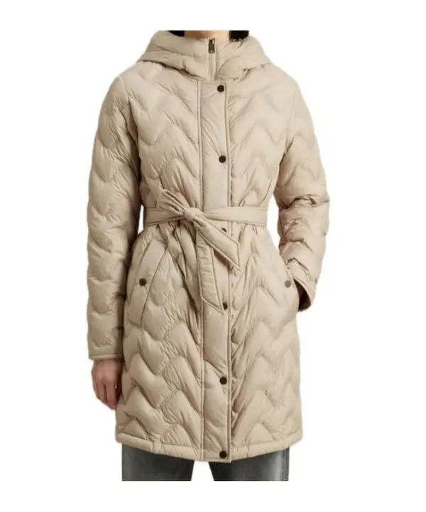 Woolrich Quilted Hooded Parka
