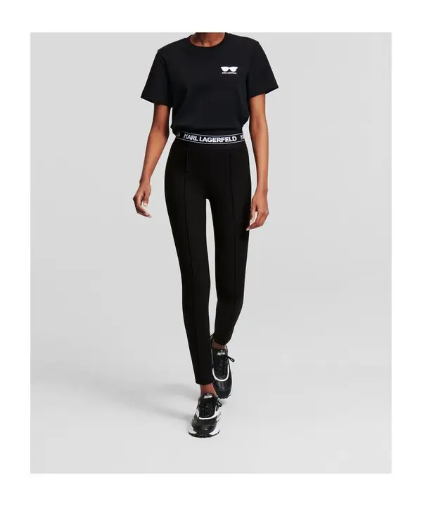 Karl Lagerfeld Logo-tape Leggings