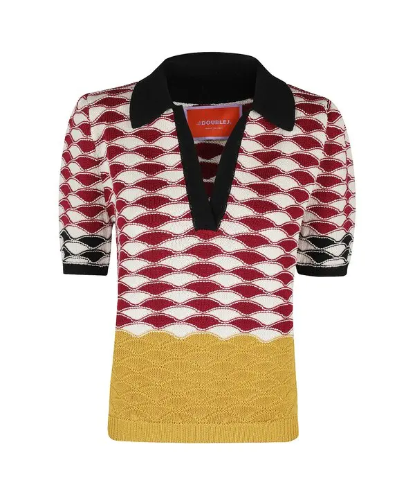 La DoubleJ Sunset Polo Top