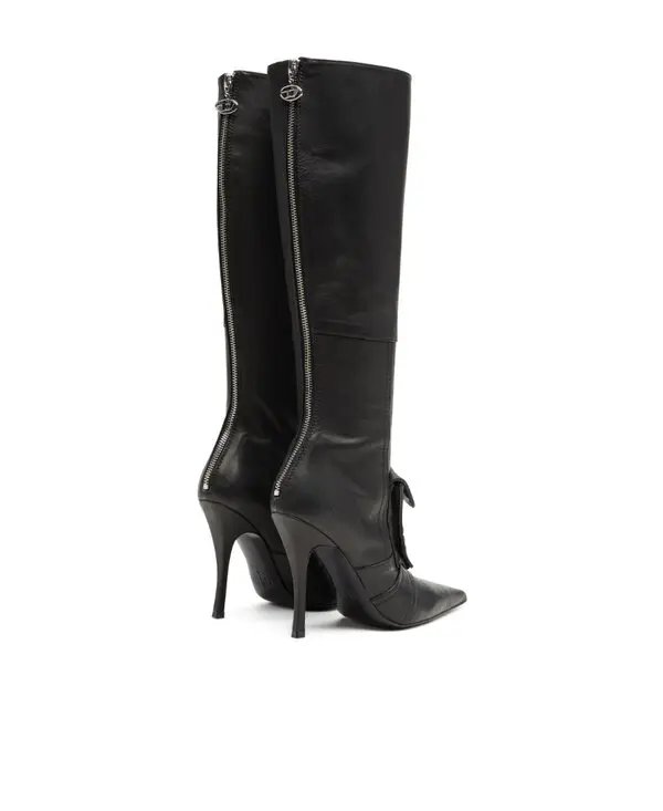 DIESEL® D Venus Pointed-toe Heeled Boots