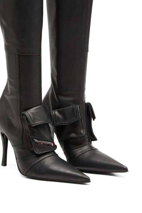 DIESEL® D Venus Pointed-toe Heeled Boots