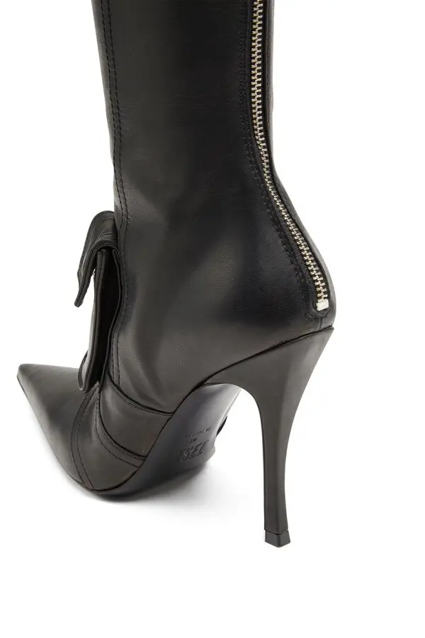 DIESEL® D Venus Pointed-toe Heeled Boots