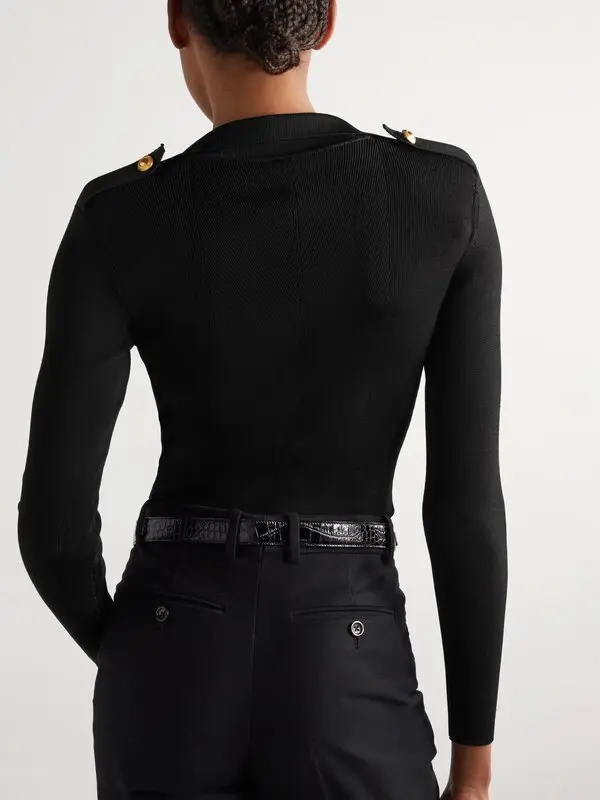 TOM FORD Ribbed Knit Bodysuit