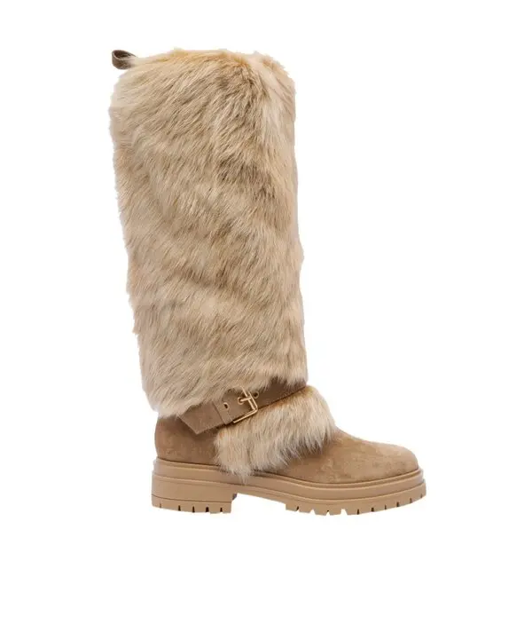 GIANVITO ROSSI Maverick Buckle Detailed Boots