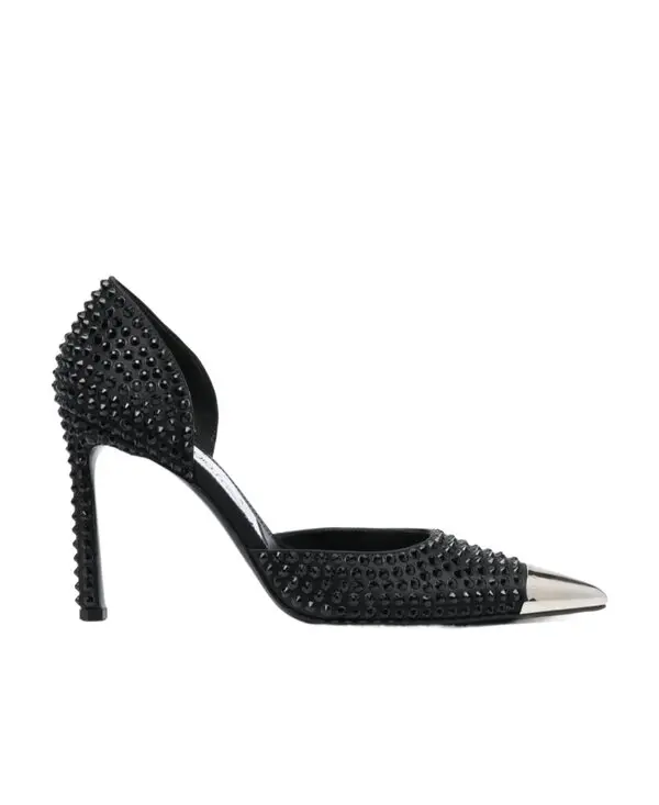 SERGIO ROSSI X Area Dagger 90mm Metal-toecap Pumps - Black