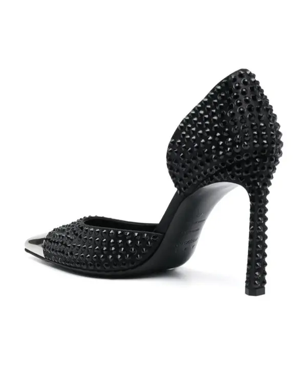 SERGIO ROSSI X Area Dagger 90mm Metal-toecap Pumps