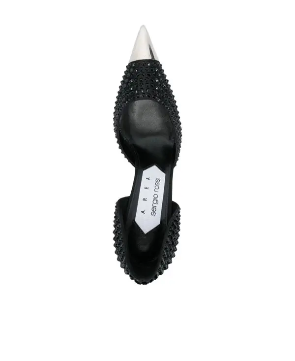 SERGIO ROSSI X Area Dagger 90mm Metal-toecap Pumps