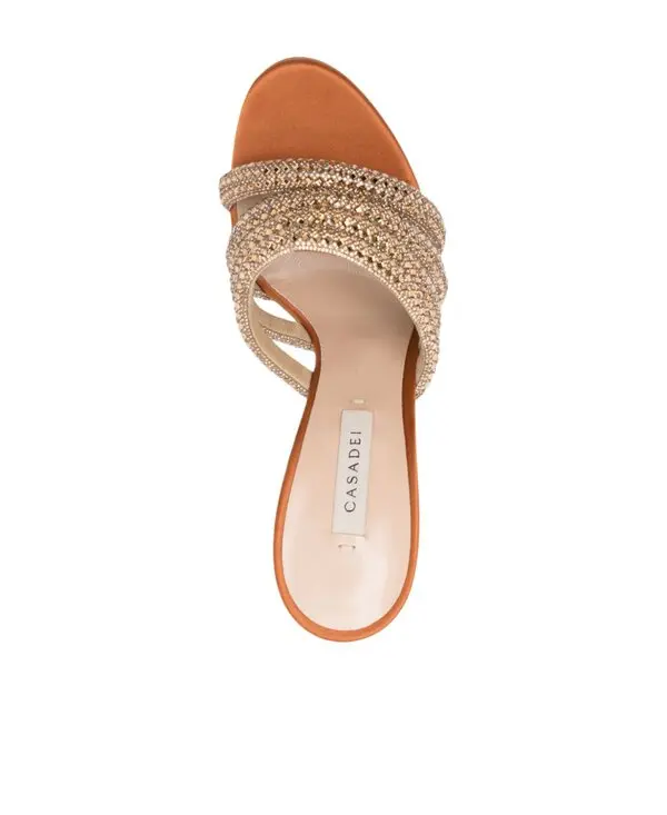 Casadei Stratosphere 110mm Studded Sandals